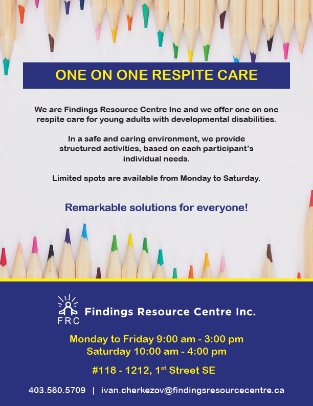 Findings Resource Centre Calgary | Programs for Adults with Disabilities
